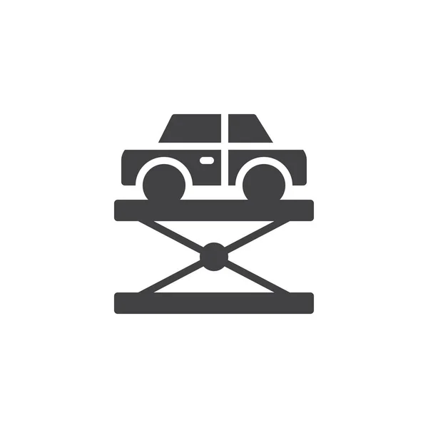 Car on a lift vector icon Stock Vector Image by ©avicons #250621038