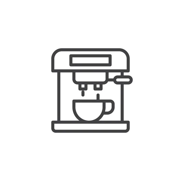 Coffee machine outline icon Stock Vector Image by ©avicons #250632612