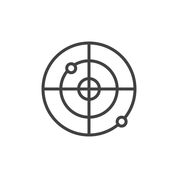 Radar detection icon Vector Art Stock Images | Depositphotos