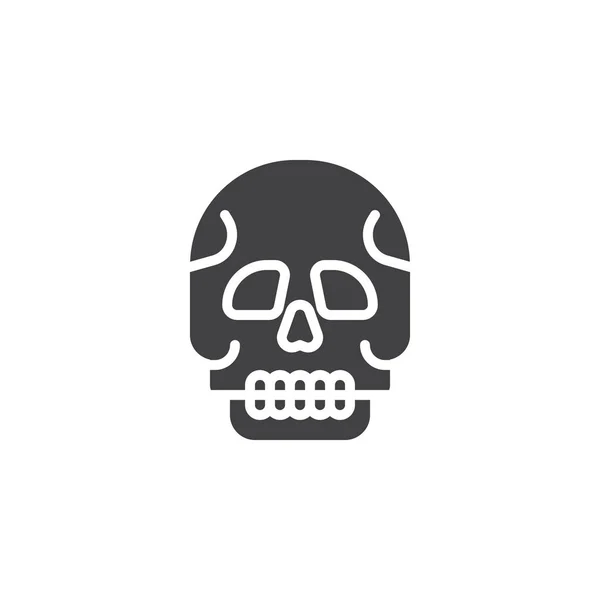 Tombstone with a skull vector icon Stock Vector Image by ©avicons ...