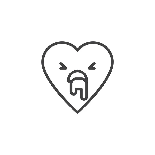 Vomiting face emoticon vector icon Stock Vector Image by ©avicons ...