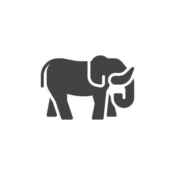 Elephant Line Icon Outline Vector Sign Linear Pictogram Isolated White ...