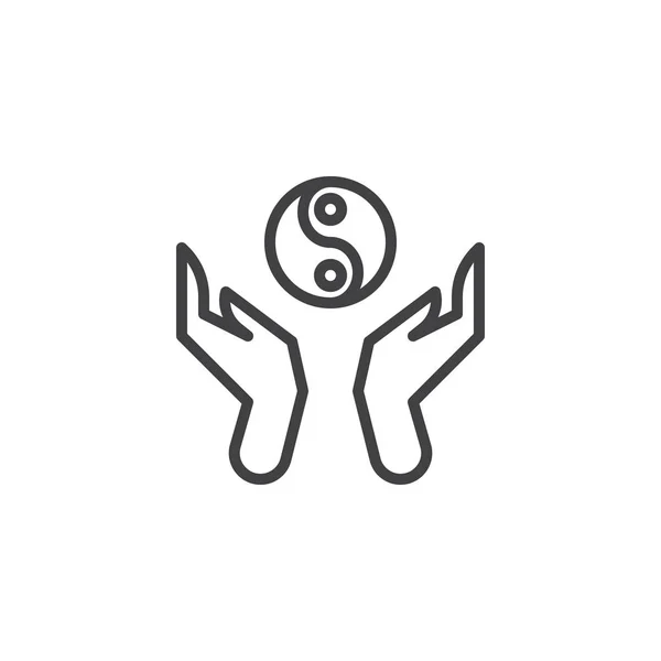 Ying yang hands, Royalty-free Ying yang hands Vector Images & Drawings ...