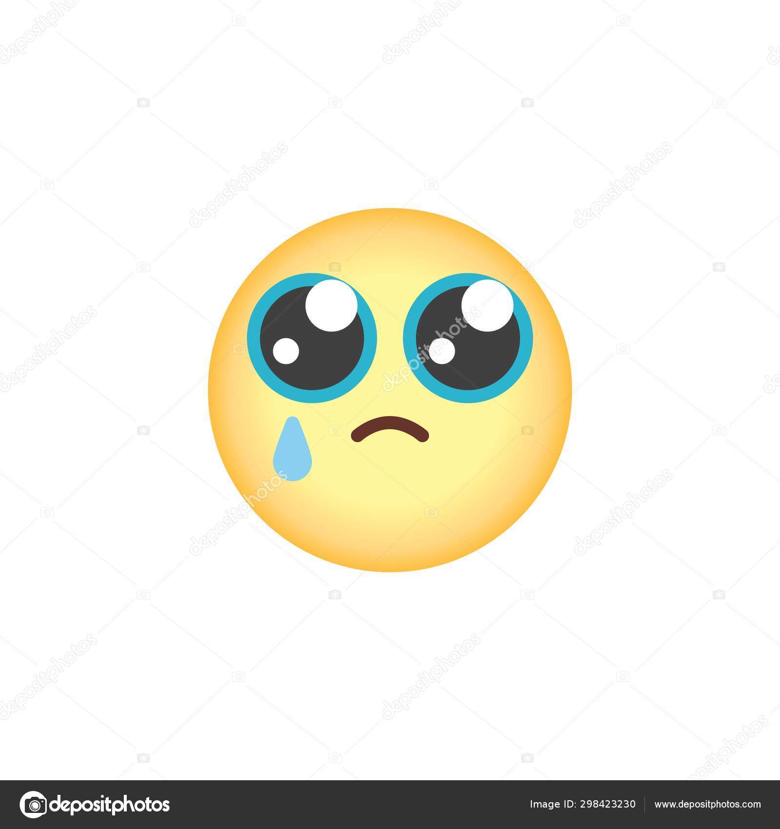 슬픈 아이폰 이모티콘 얼굴