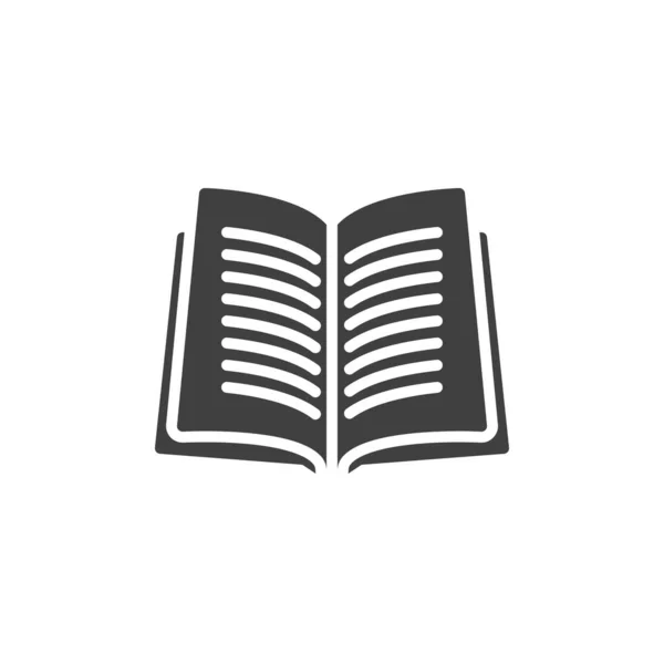 Open book pages vector icon Stock Vector by ©avicons 294915912