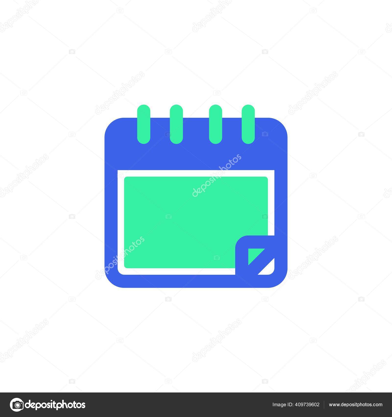 Calendar reminder icon vector Stock Vector by ©avicons 409739602