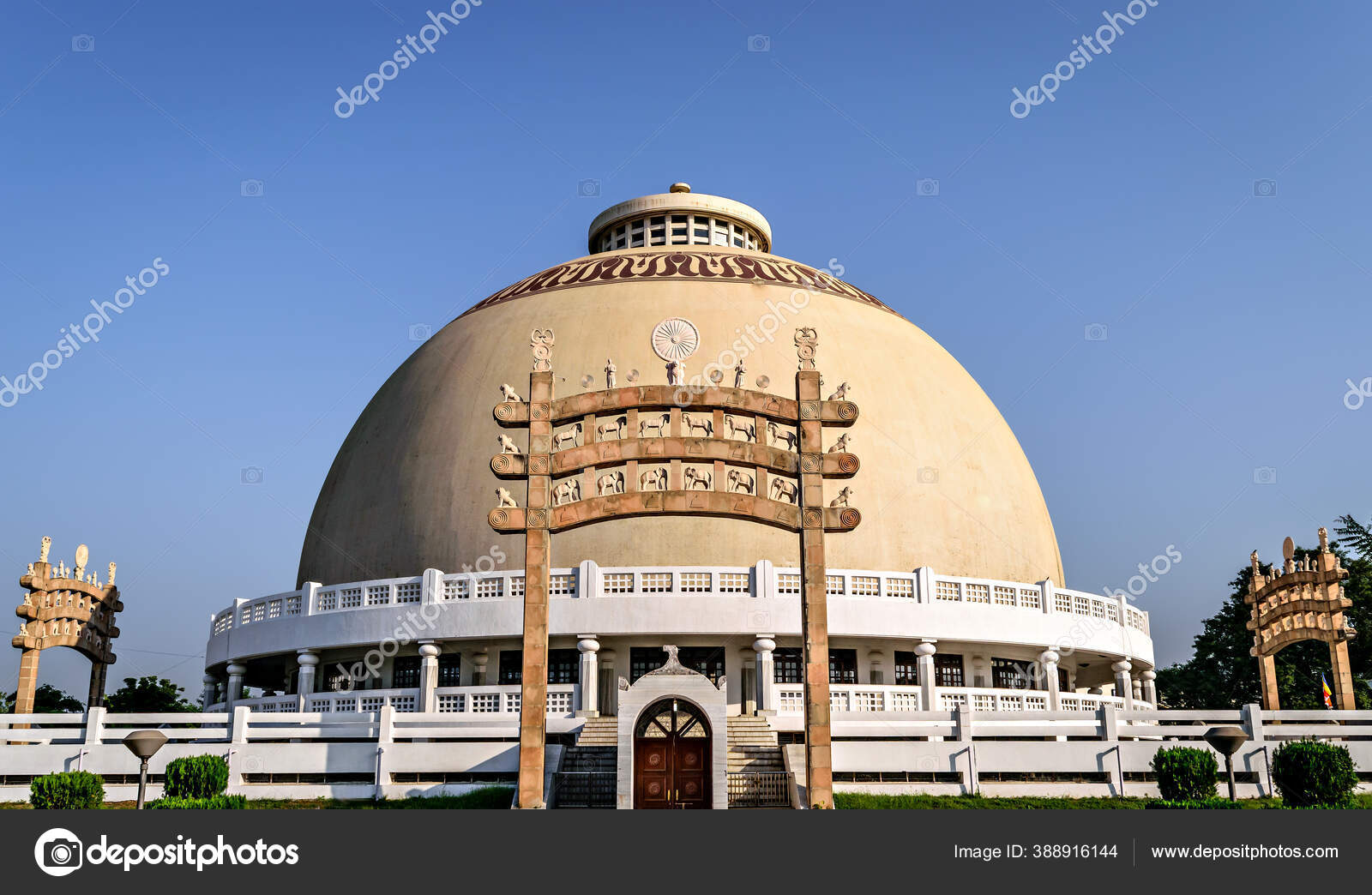 Deekshabhoomi Sacred Monument Navayana Buddhism Located Architect ...