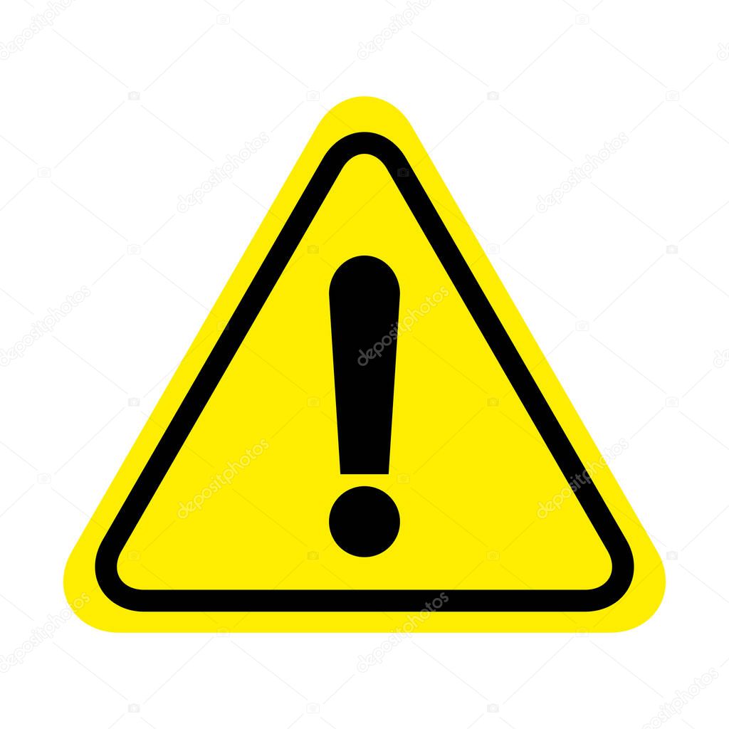 Exclamación Señal Peligro Signo Atención Icono Señal Advertencia ...