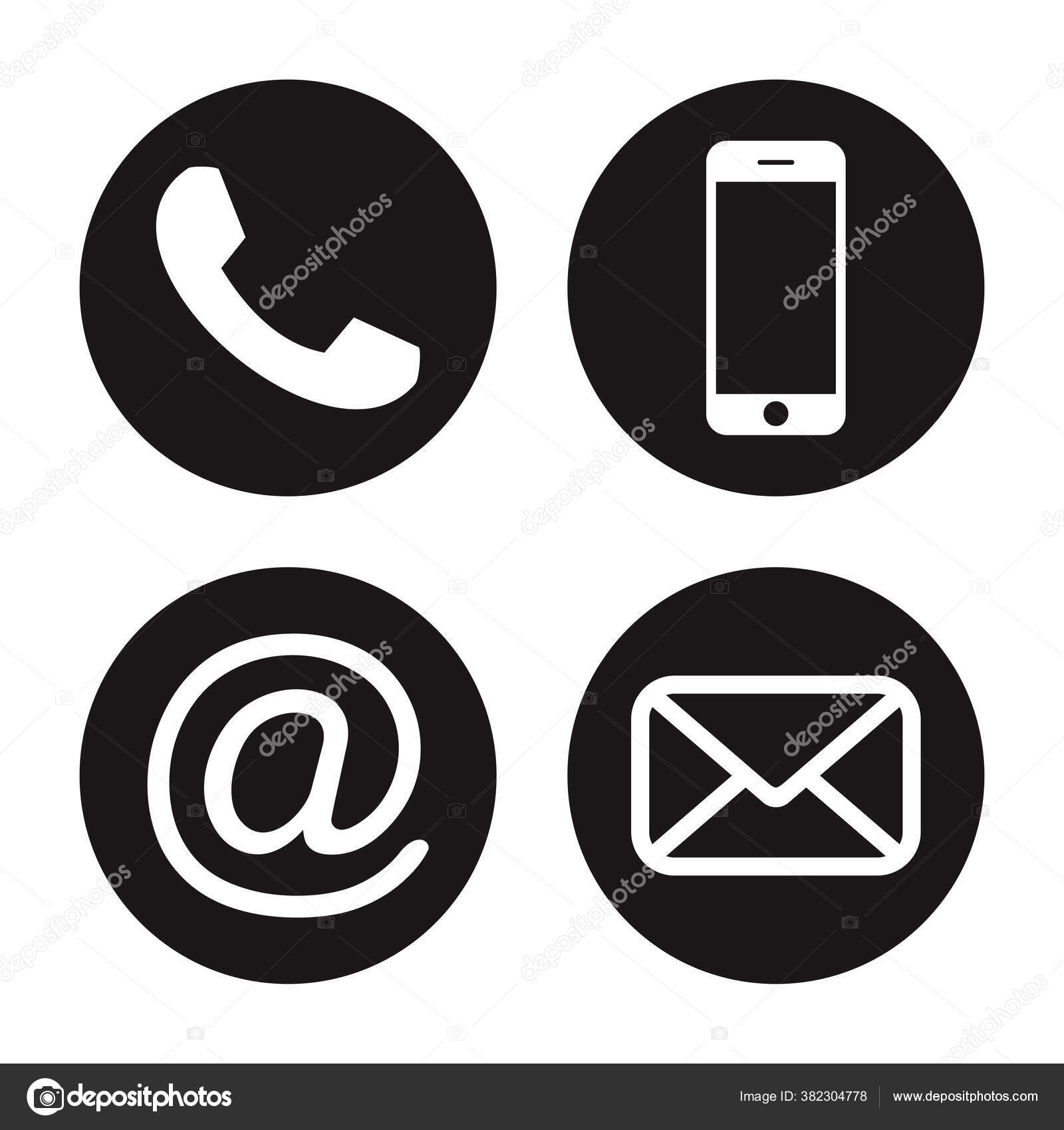 Contact Icons For Website