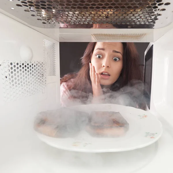 Microwave girl Stock Photos, Royalty Free Microwave girl Images ...