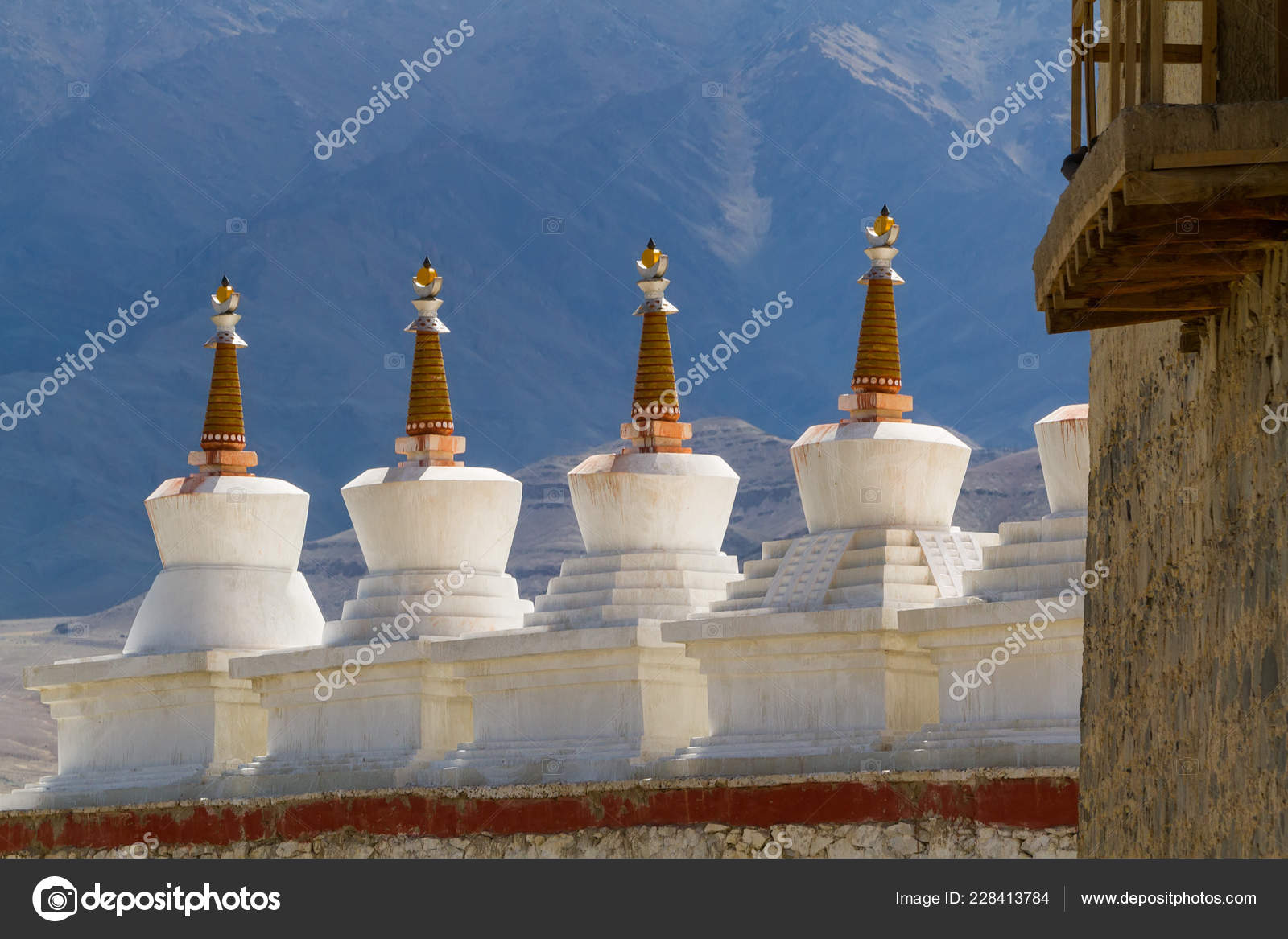 Gompa Buddhist Monastery Ladakh Province India Stock Photo by ©sergemi ...