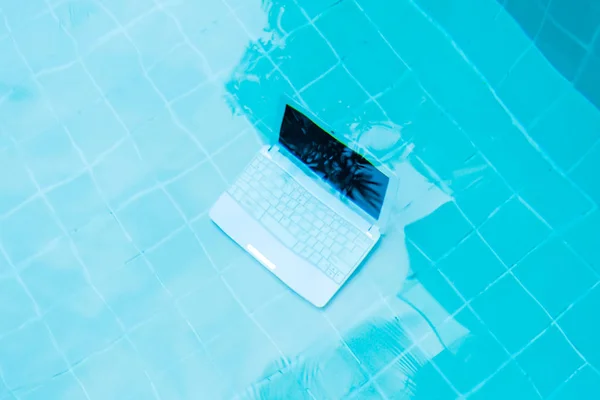 Pool laptop Stock Photos, Royalty Free Pool laptop Images | Depositphotos