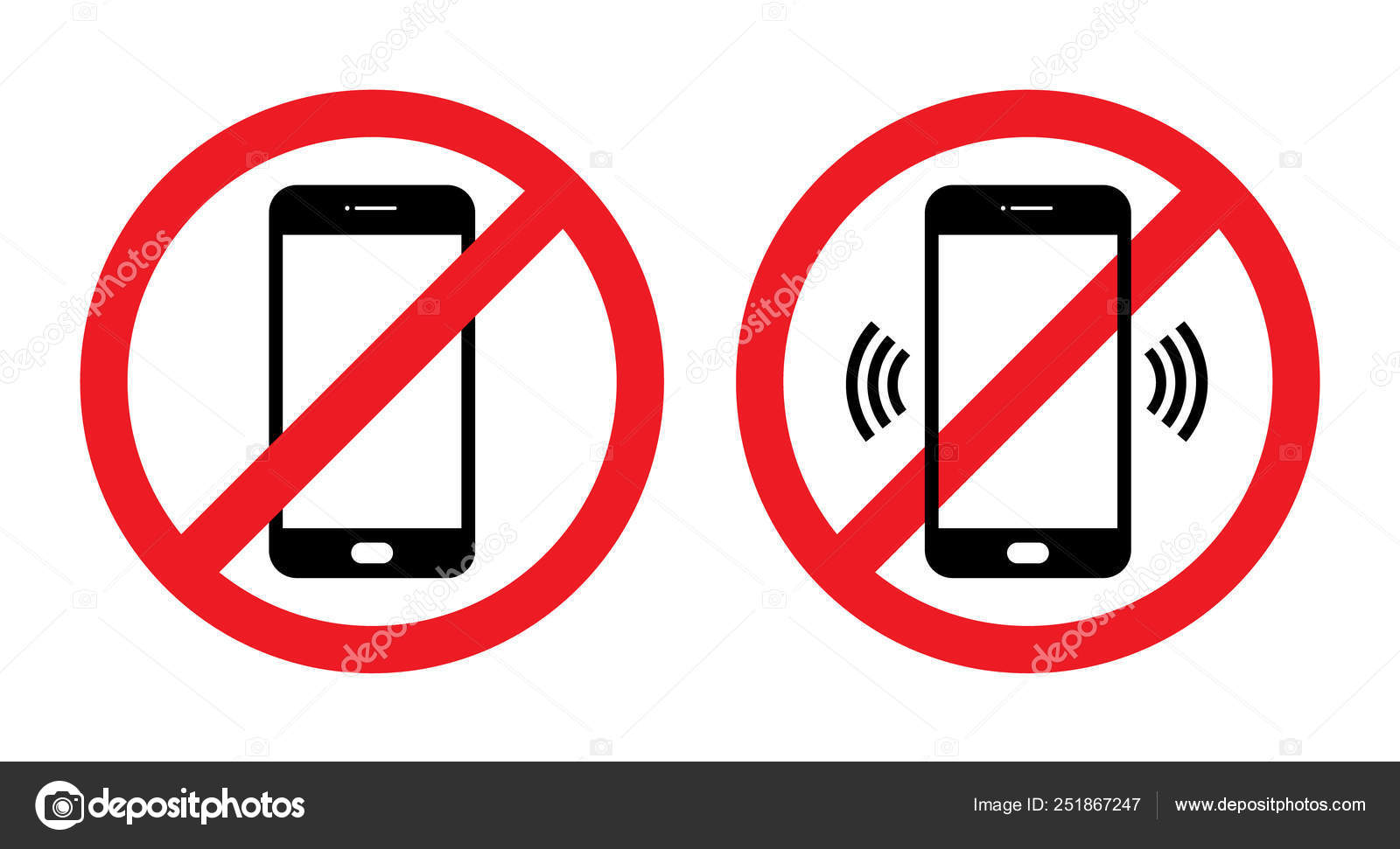 Sign off the phone, and whether the sound Stock Vector by ©musiyaka2 ...