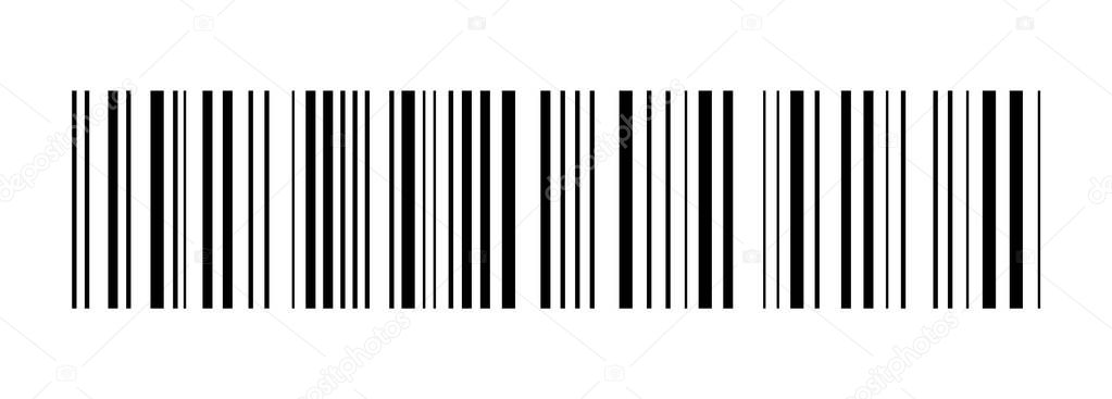 Código de barras realista. Icono de código de barras. Ilustración ...