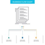 Code Coding Doc Programming Script Business Flow Chart Design Steps Stock Vector Image by ...