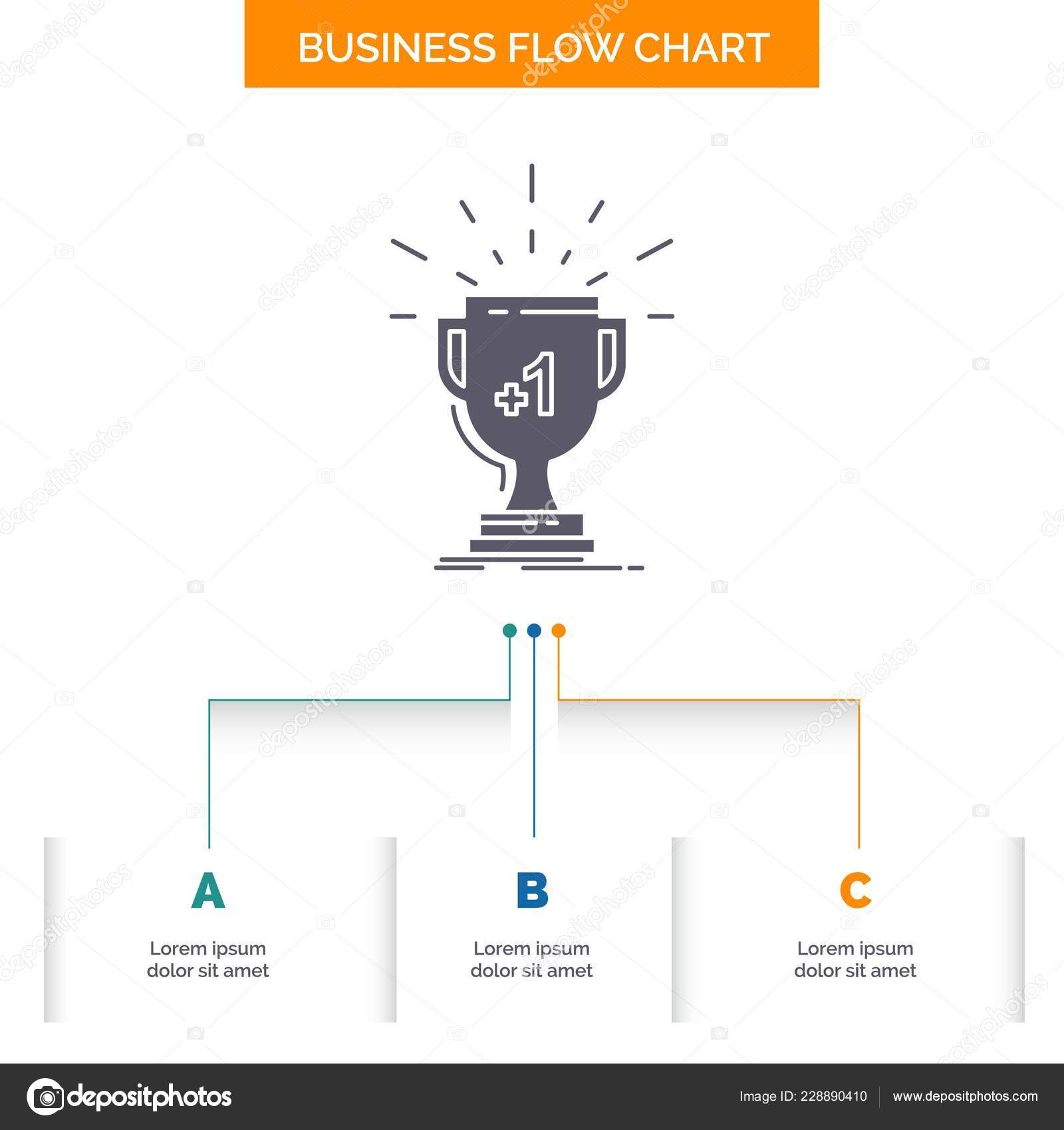 Image vectorielle Prix Trophée Gagner Prix Première Conception D ...
