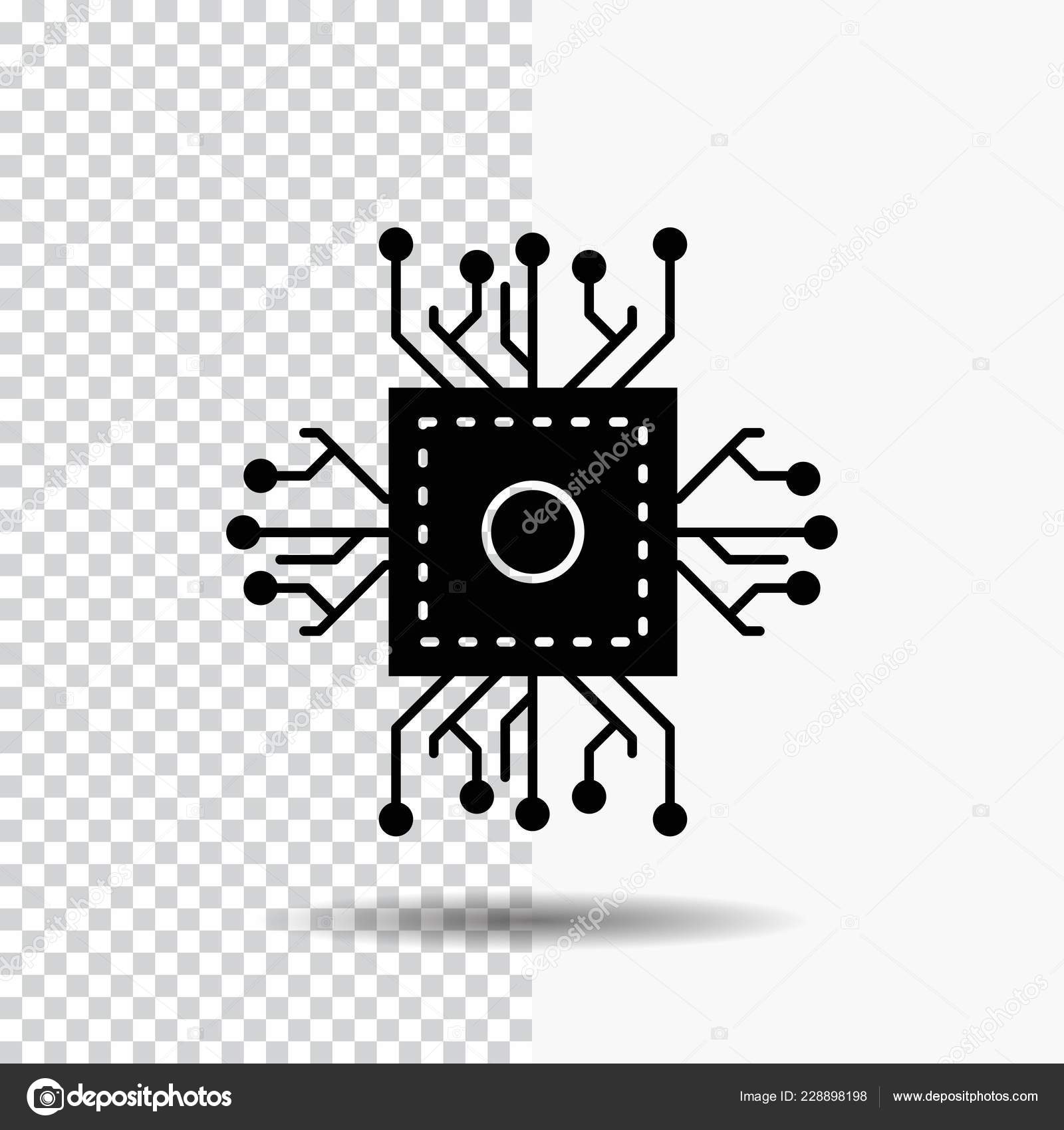Chip Cpu Microchip Processor Technology Glyph Icon Transparent ... Chip Cpu Microchip Processor Technology Glyph Icon Transparent ...