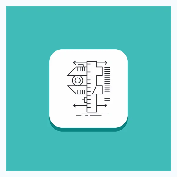 Button Algorithm Chart Data Diagram Flow Line Icon Turquoise Background Stock Vector by ©Flatart ...