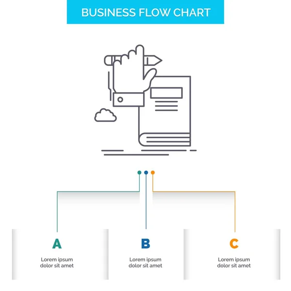 Education Knowledge Learning Progress Growth Business Flow Chart Design Steps Stock Vector by ...