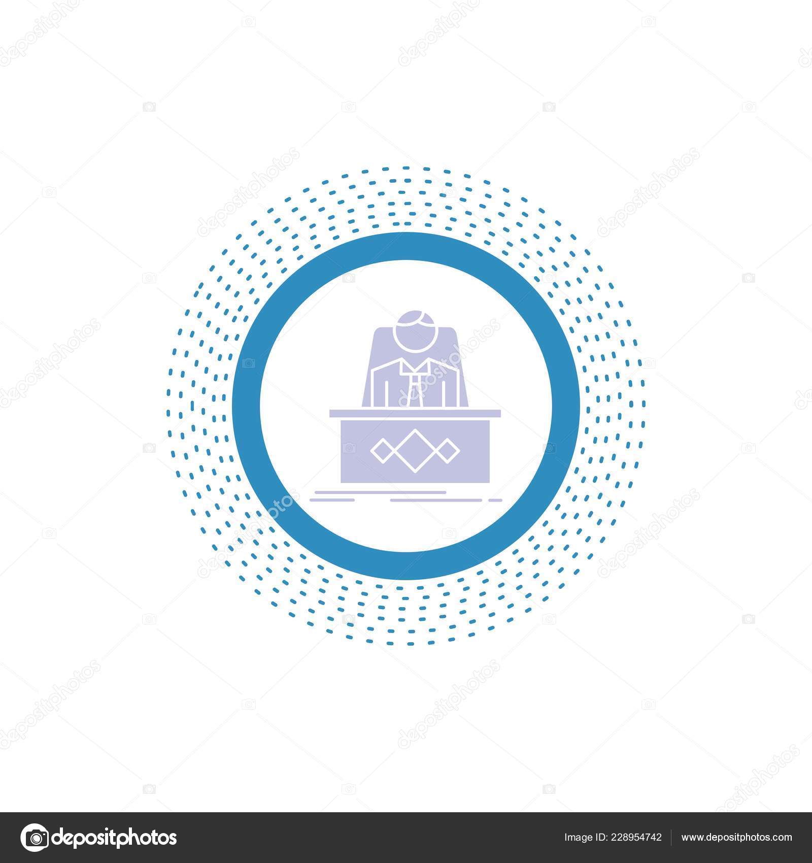 Game Boss Legend Master Ceo Glyph Icon Vector Isolated Illustration ...