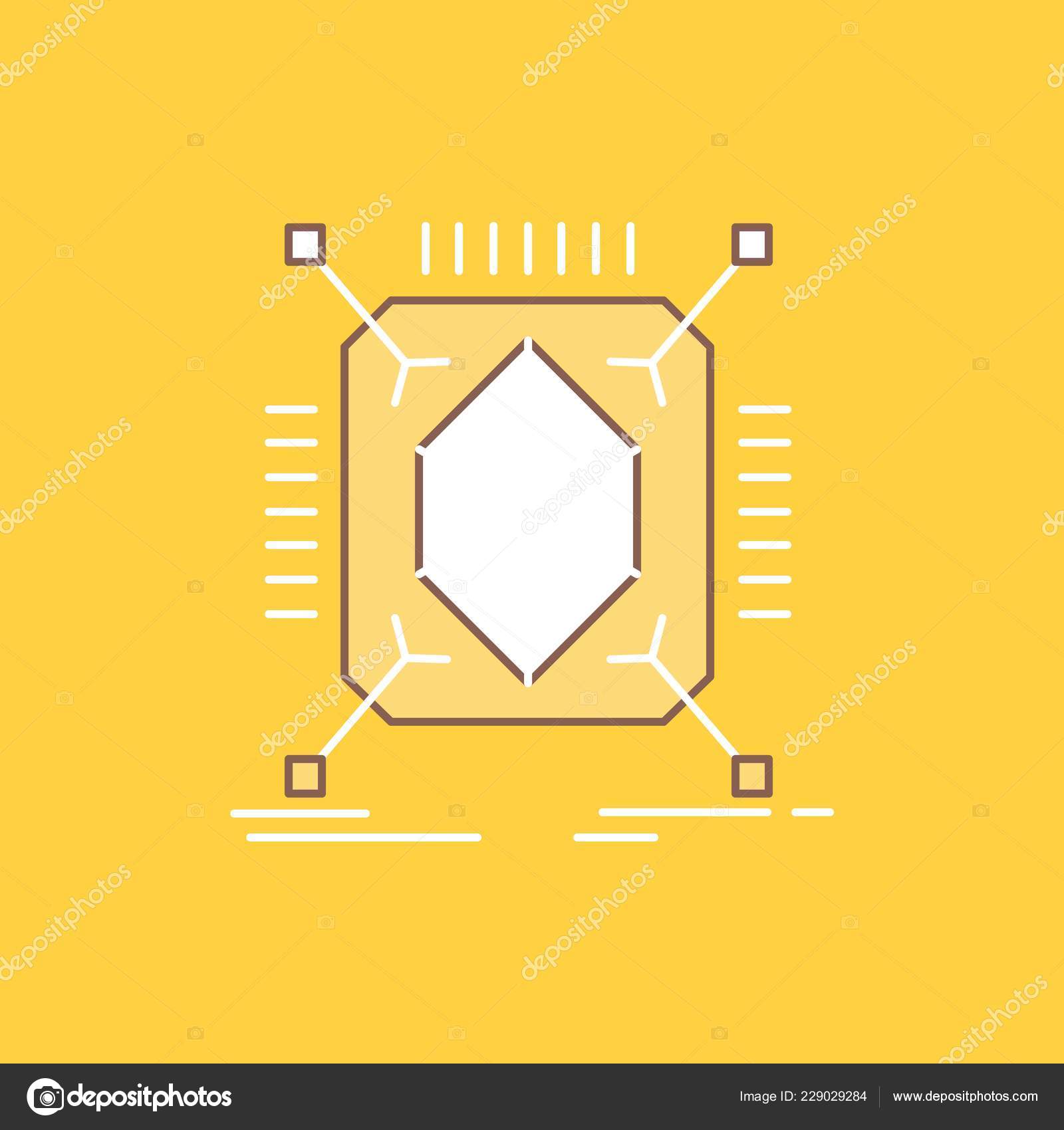 Object Prototyping Rapid Structure Flat Line Filled Icon Beautiful Logo ...