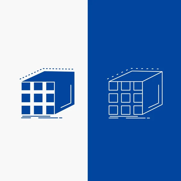 Abstract Aggregation Cube Dimensional Matrix Glyph Icon Stock Vector Image by ©Flatart #229030682