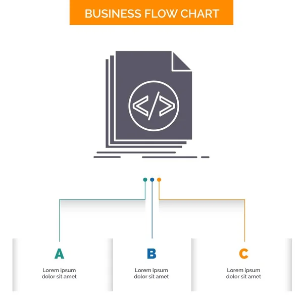 Software App Application File Program Business Flow Chart Design Steps Stock Vector By ©flatart