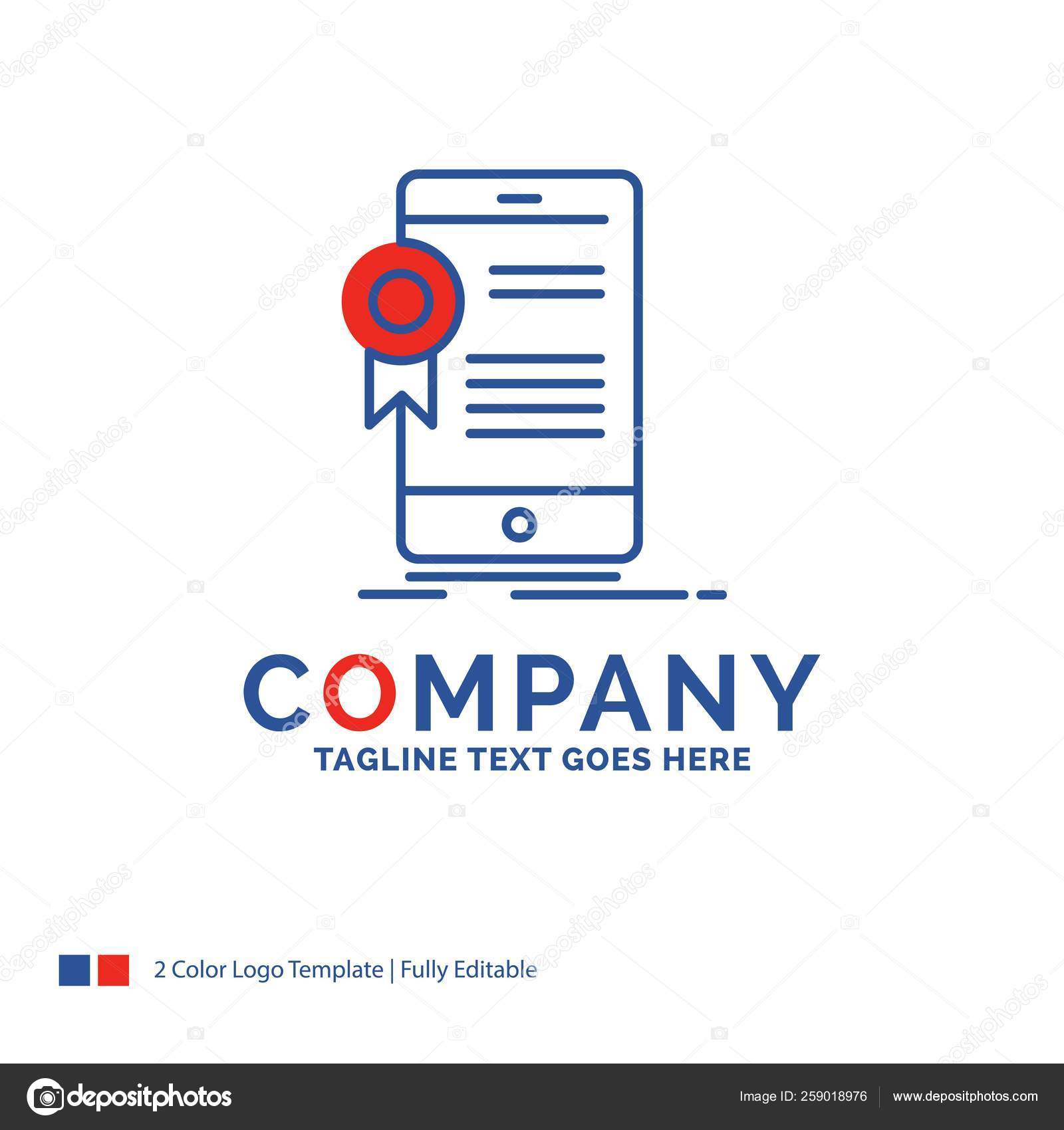 Certificate Logo Design