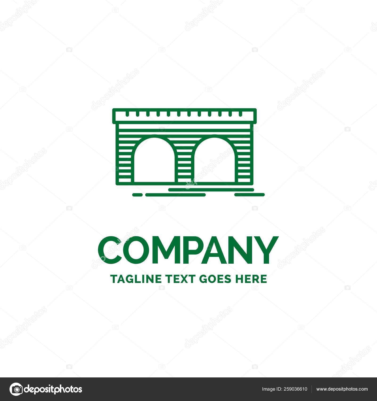 Metro, railroad, railway, train, transport Flat Business Logo te Stock ...