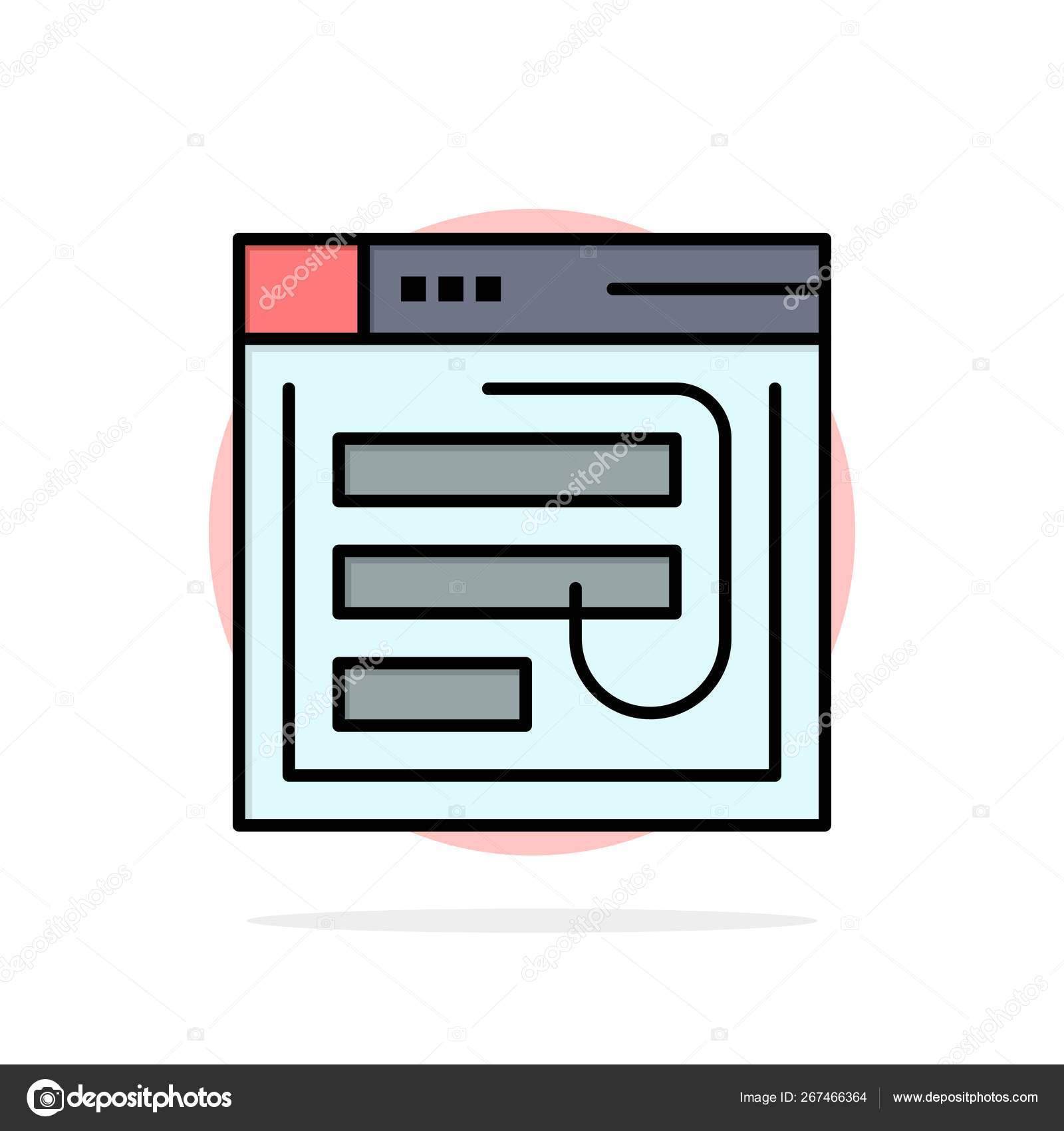 Email, Hack, Internet, Password, Phishing, Web, Website Abstract Stock Vector Image by ©Flatart ...