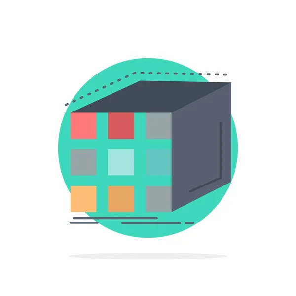 Abstract Aggregation Cube Dimensional Matrix Glyph Icon Stock Vector Image by ©Flatart #229030682