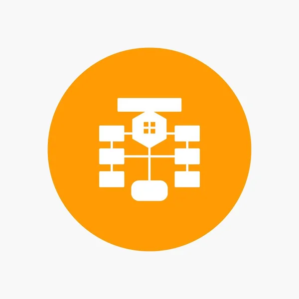 Flowchart, Flow, Chart, Data, Database Blue Icon on Abstract Clo Stock Vector Image by ©Flatart ...