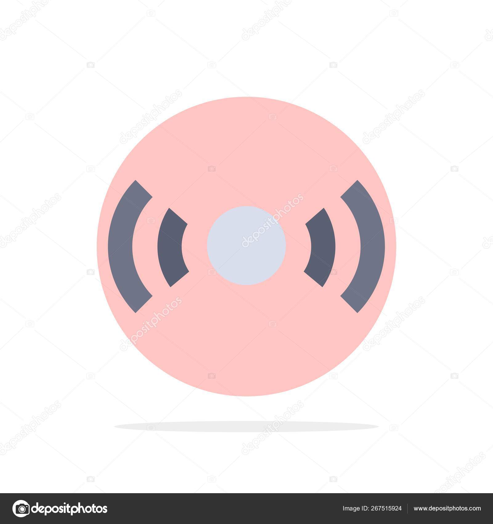Basic, Essential, Signal, Ui, Ux Abstract Circle Background Flat Stock Vector by ©Flatart 267515924