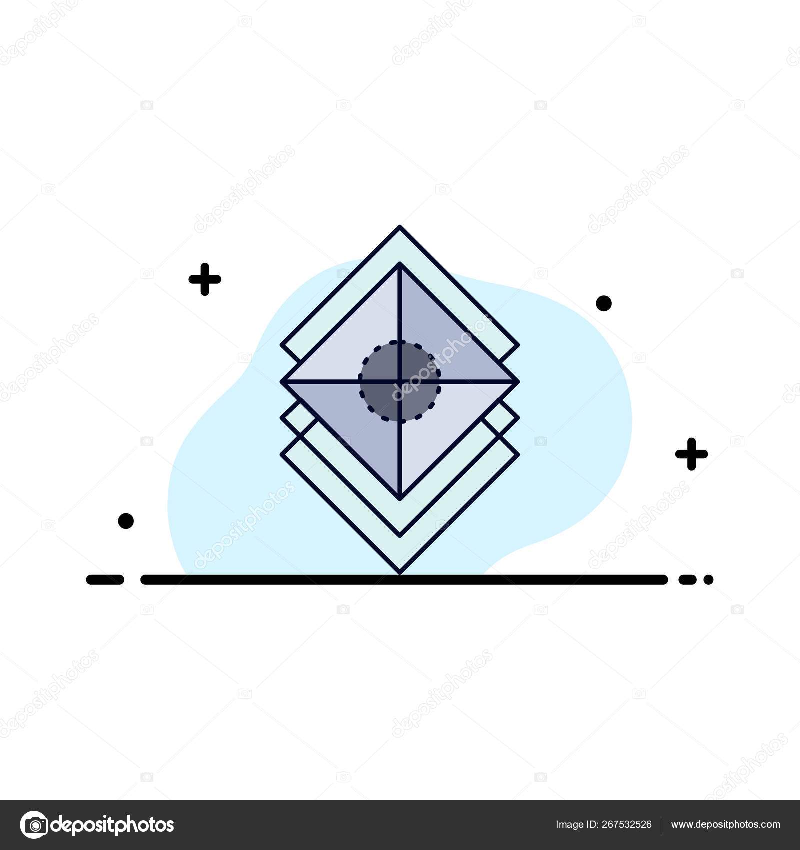Arrange, design, layers, stack, layer Flat Color Icon Vector Stock ... Arrange, design, layers, stack, layer Flat Color Icon Vector Stock ...