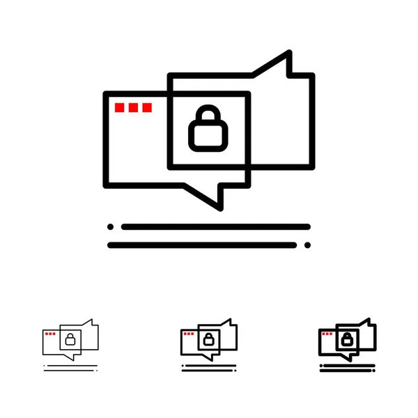 Chat, Chatting, Security, Secure Abstract Circle Background Flat Stock ...