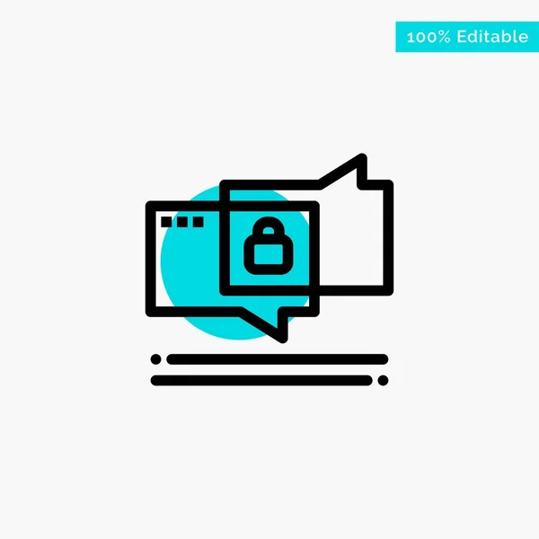 Chat, Chatting, Security, Secure Abstract Circle Background Flat Stock Vector Image by ©Flatart ...