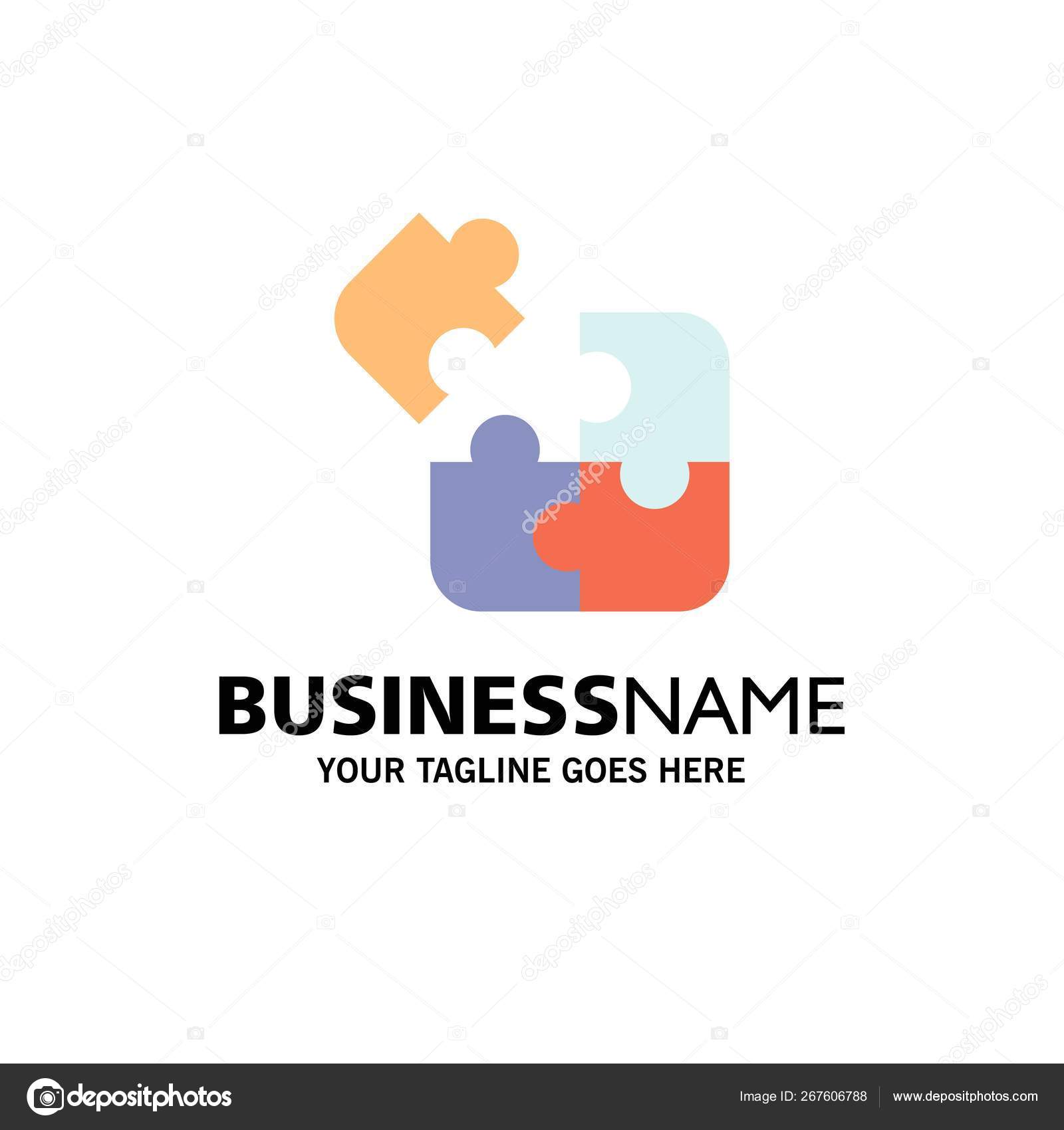 Puzzle In Business Logo