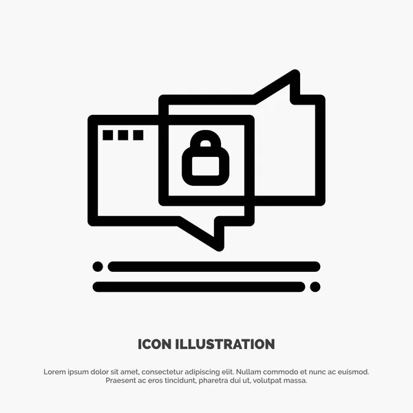 Chat, Chatting, Security, Secure Abstract Circle Background Flat Stock Vector Image by ©Flatart ...