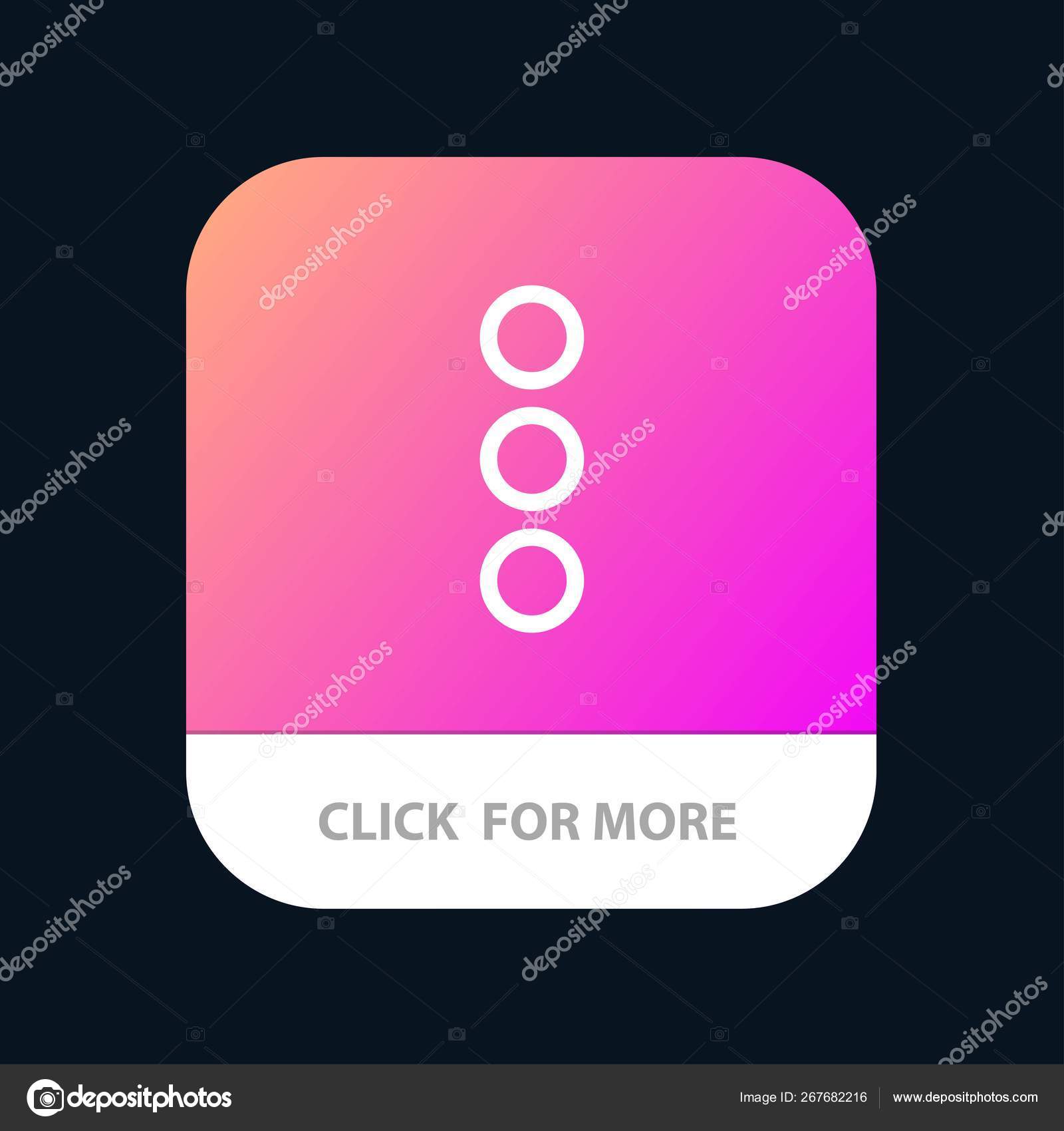App, Phone, Ui Mobile App Button. Android and IOS Line Version Stock ...