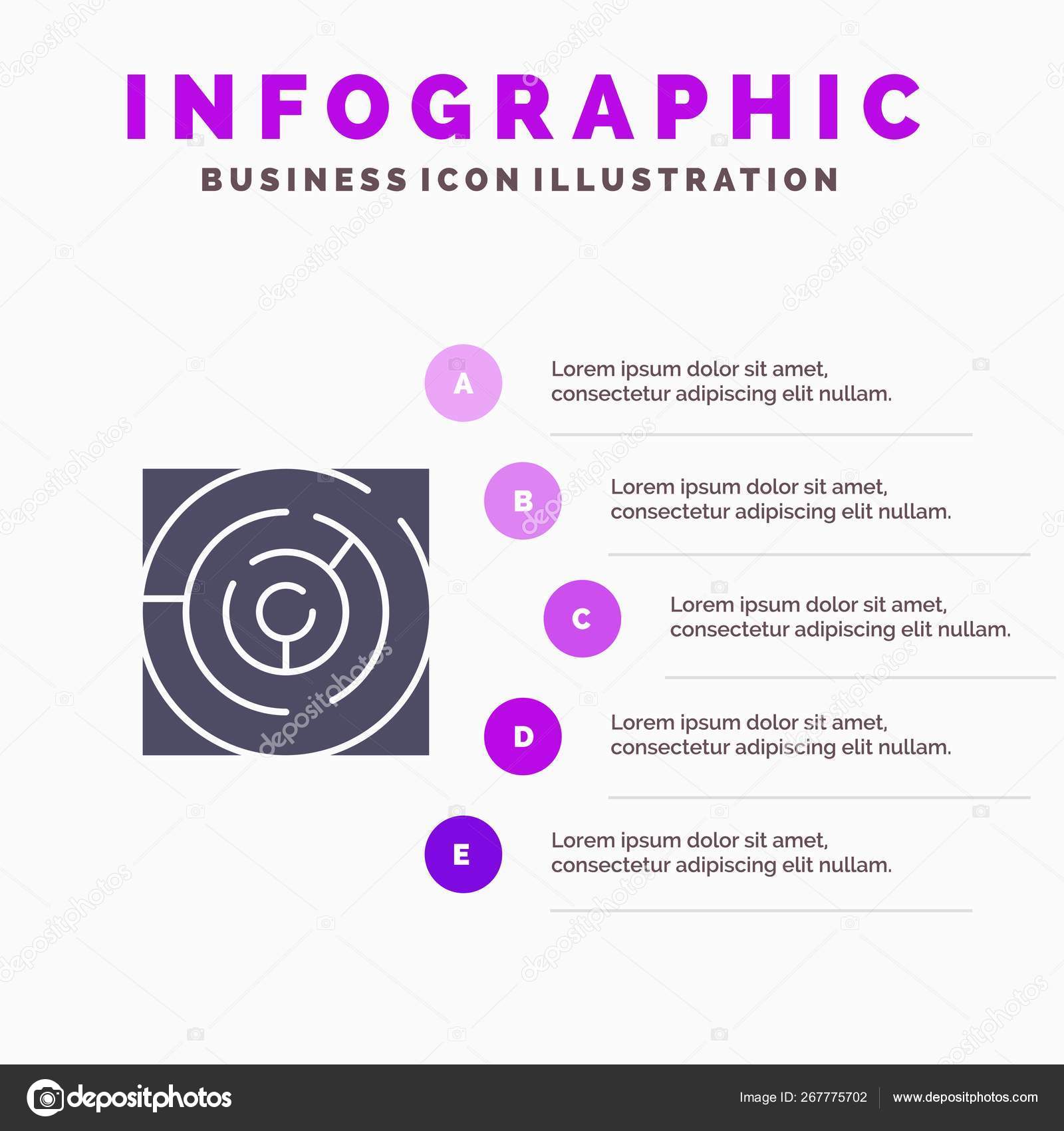 Maze, Map, Labyrinth, Strategy, Pattern Infographics Presentatio Stock ...