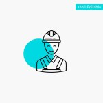Worker, Industry, Avatar, Engineer, Supervisor Mobile App Button Stock ...
