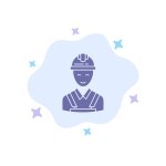 Worker, Industry, Avatar, Engineer, Supervisor Mobile App Button Stock ...