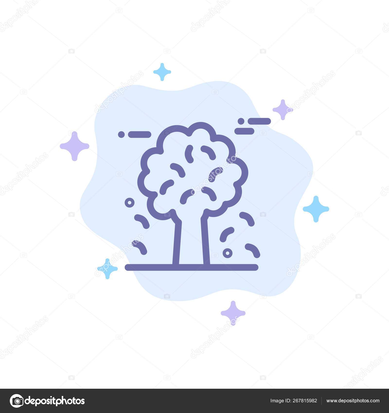 Alpine, Arctic, Canada, Pine Trees, Scandinavia Blue Icon on Abs Stock ...