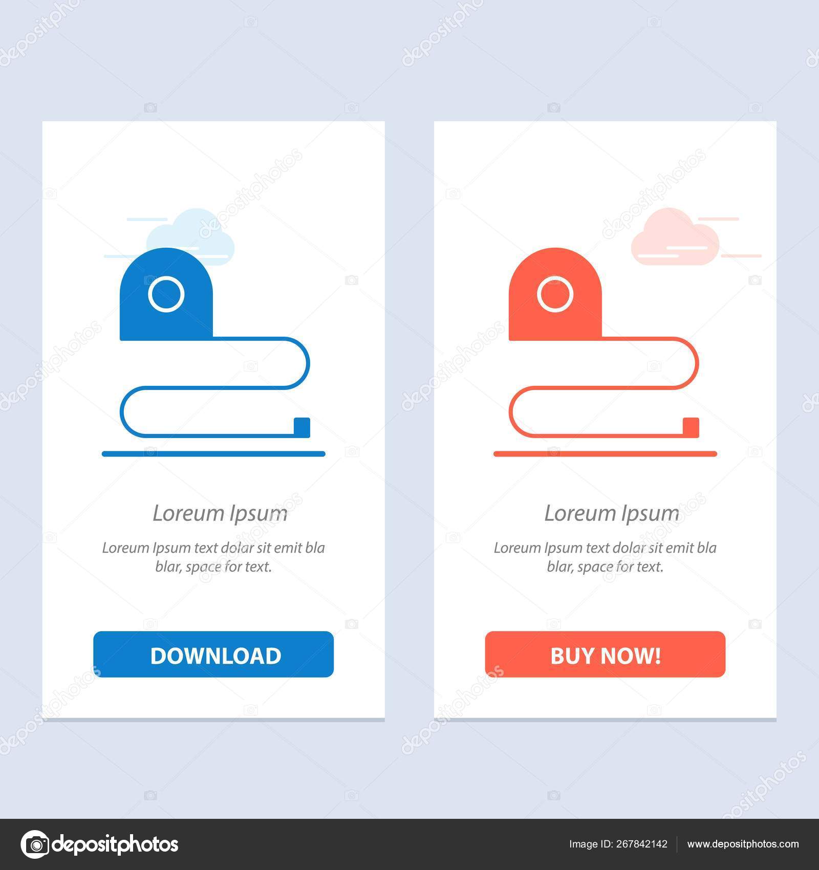 Construction, Measuring, Scale, Tape Blue and Red Download and Stock ...