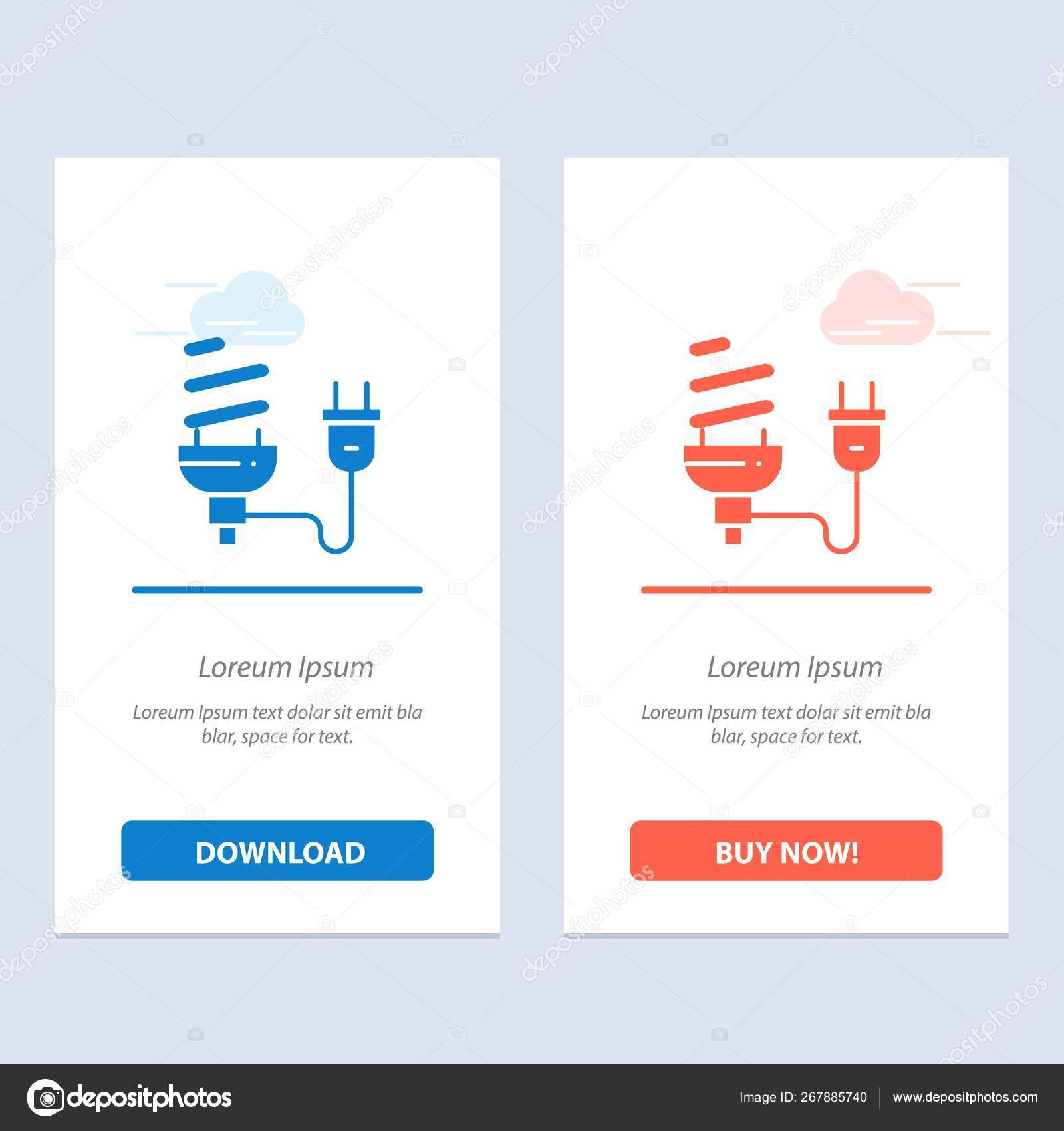 Bulb, Economic, Electrical, Energy, Light Bulb, Plug Blue and R Stock ...