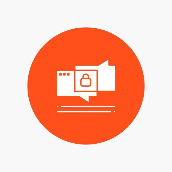 Chat, Chatting, Security, Secure Abstract Circle Background Flat Stock Vector Image by ©Flatart ...