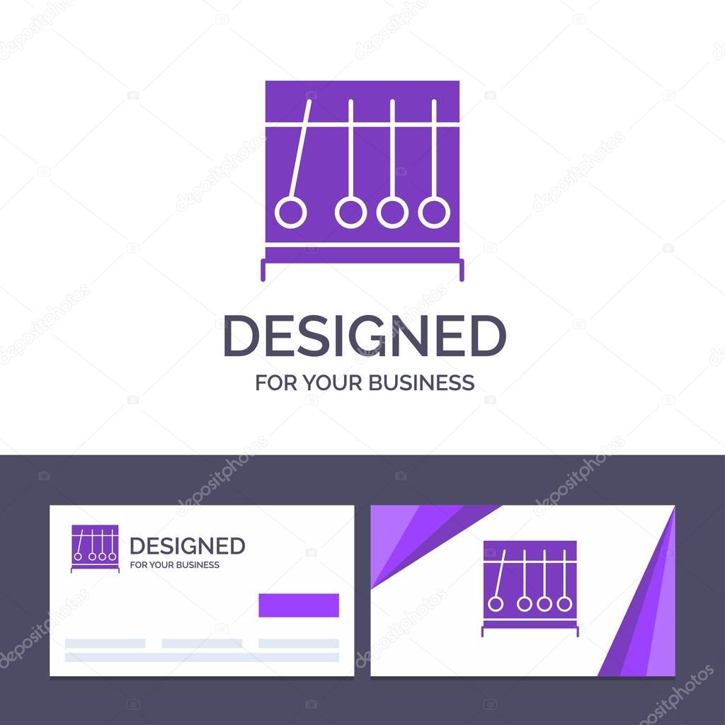 Tarjeta de visita creativa y plantilla de logotipo Perpetuo, Movimiento, Medi 2023