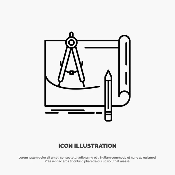 Technical drawing icon Vector Art Stock Images | Depositphotos