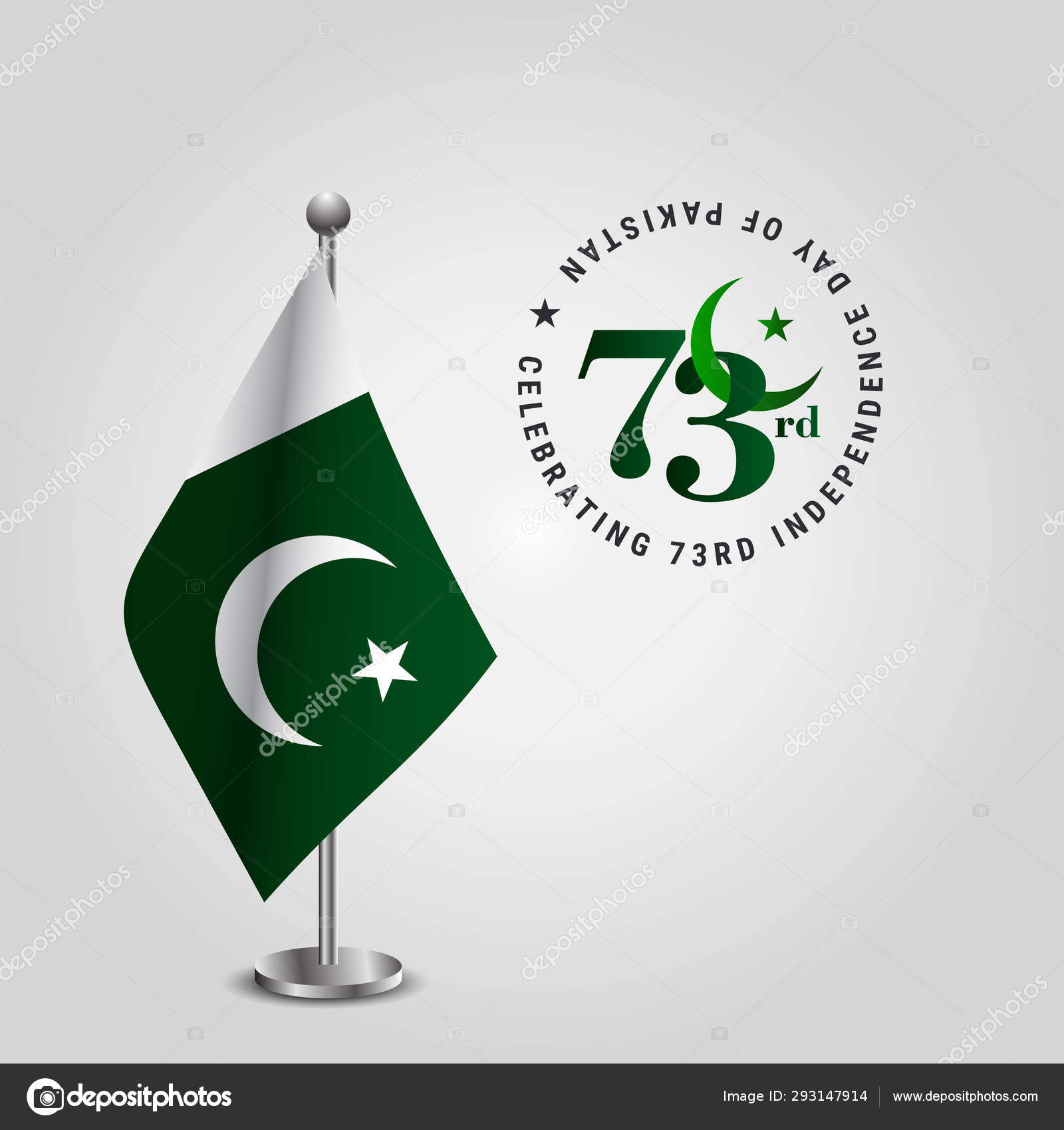 Pakistan Independence Day Typography Design. Creative Typography ...