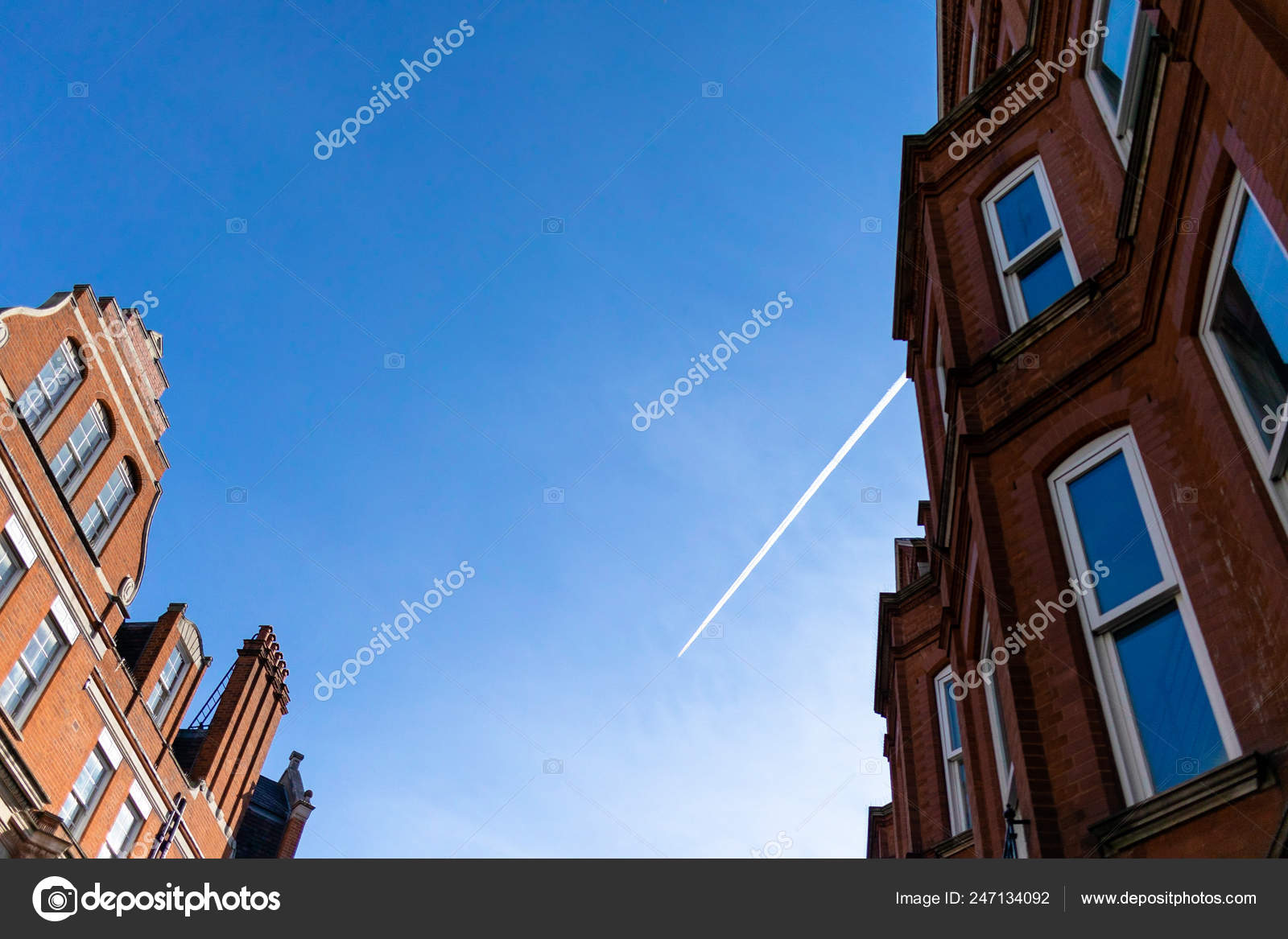 Historical Building Sky London Fitzrovia Stock Photo by ...